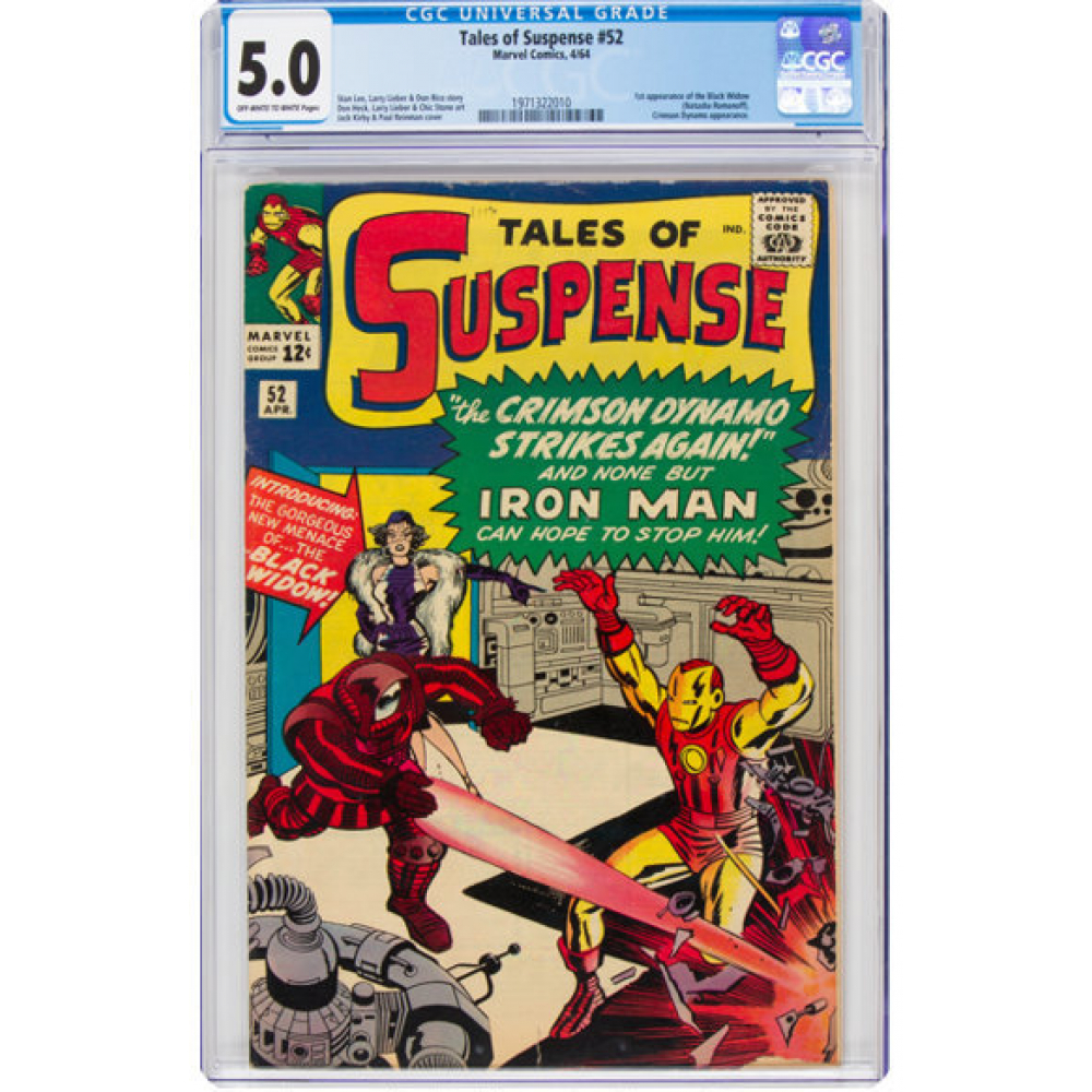 1964 "Tales of Suspense" Issue #52 Marvel Comic Book (CGC 5.0 ...