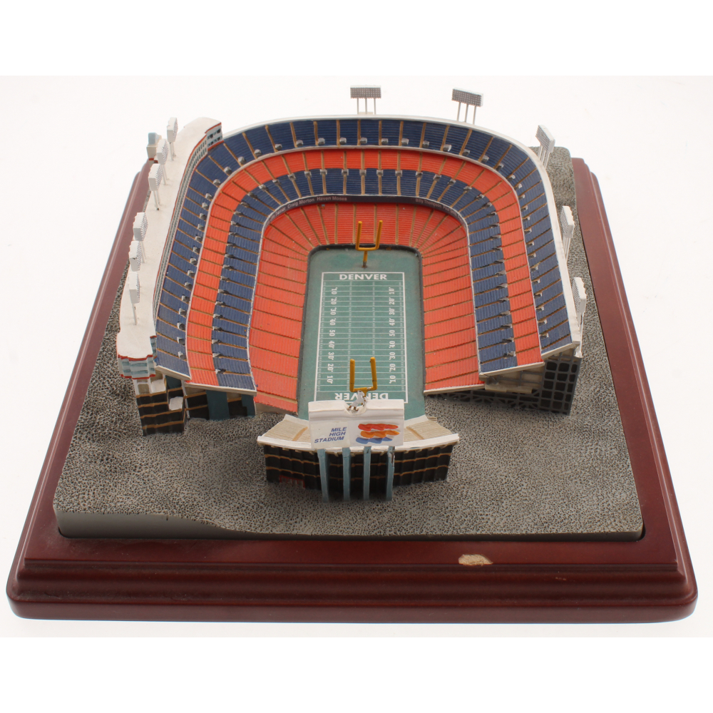 Broncos Mile High Stadium Mini Sculpture | Pristine Auction