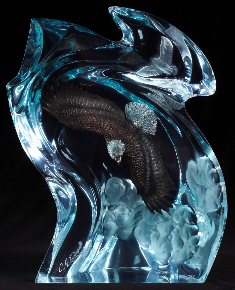 Christopher Pardell LE Bald Eagle Sculpture (PA LOA) | Pristine Auction
