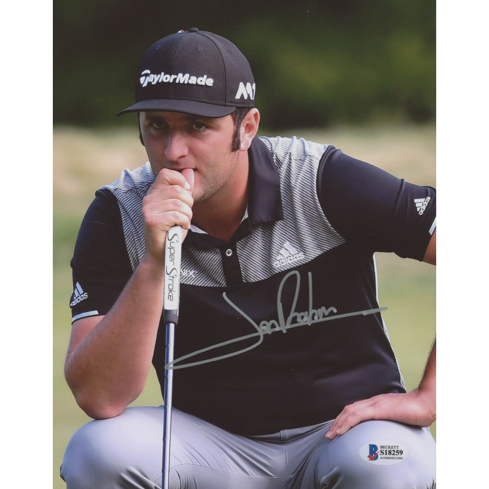 Jon Rahm Signed 8x10 Photo (Beckett COA) | Pristine Auction