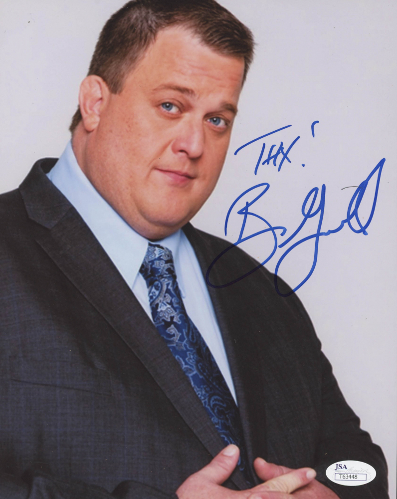 Billy Gardell Signed "Mike and Molly" 8x10 Photo Inscribed "THX!" (JSA ...