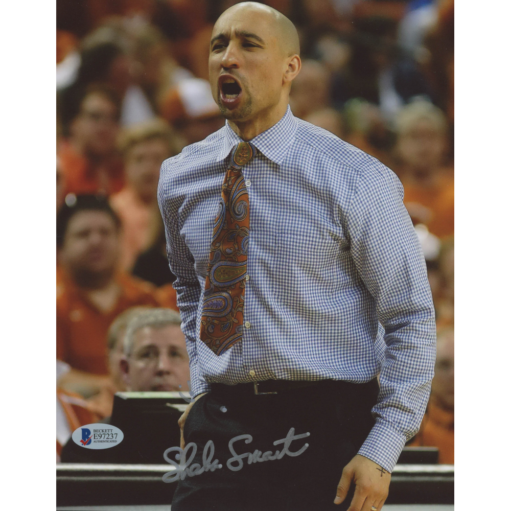 Shaka Smart Signed Texas Longhorns 8x10 Photo (Beckett COA) | Pristine ...