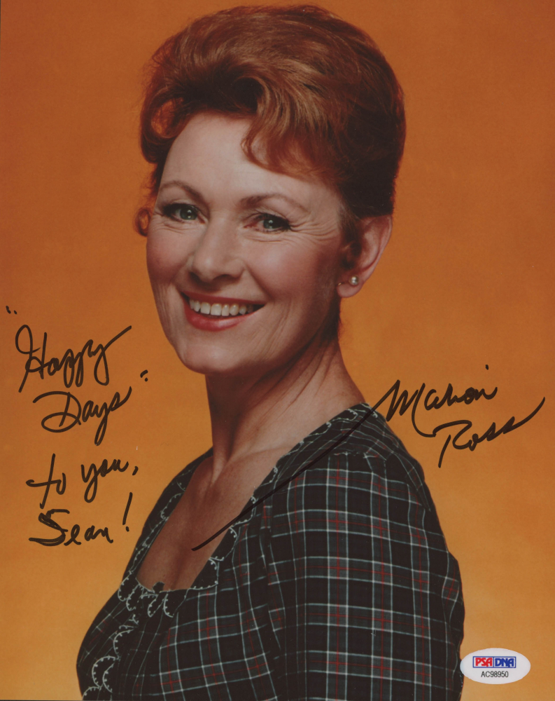 Marion Ross Signed "Happy Days" 8x10 Photo Inscribed "'Happy Days' To ...