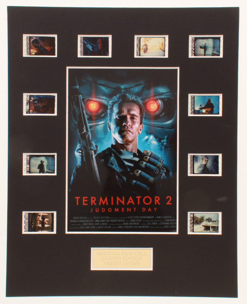 "Terminator 2: Judgment Day" LE 8x10 Custom Matted Original Film ...