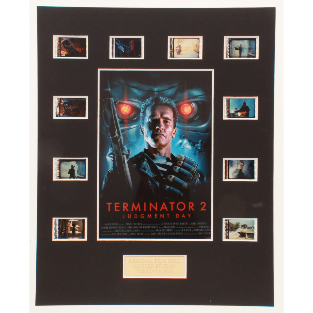 "Terminator 2: Judgment Day" LE 8x10 Custom Matted Original Film ...