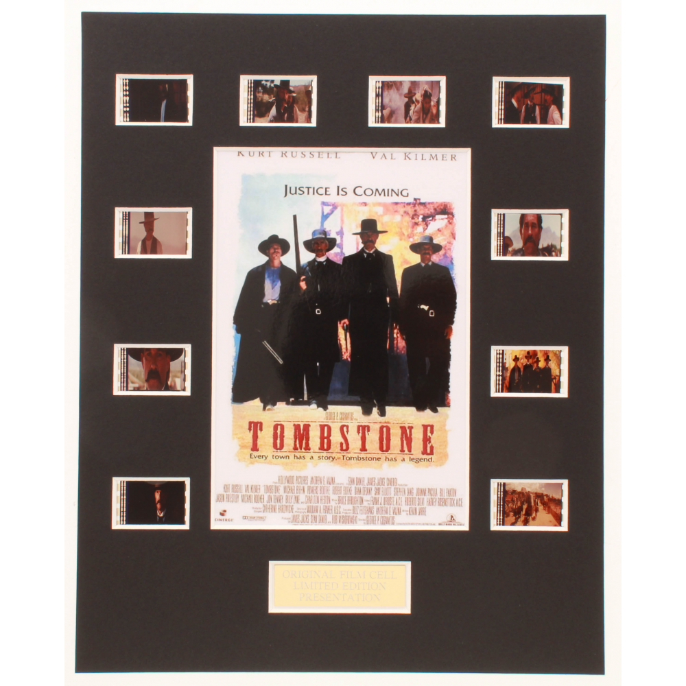 "Tombstone" LE 8x10 Custom Matted Original Film / Movie Cell Display ...