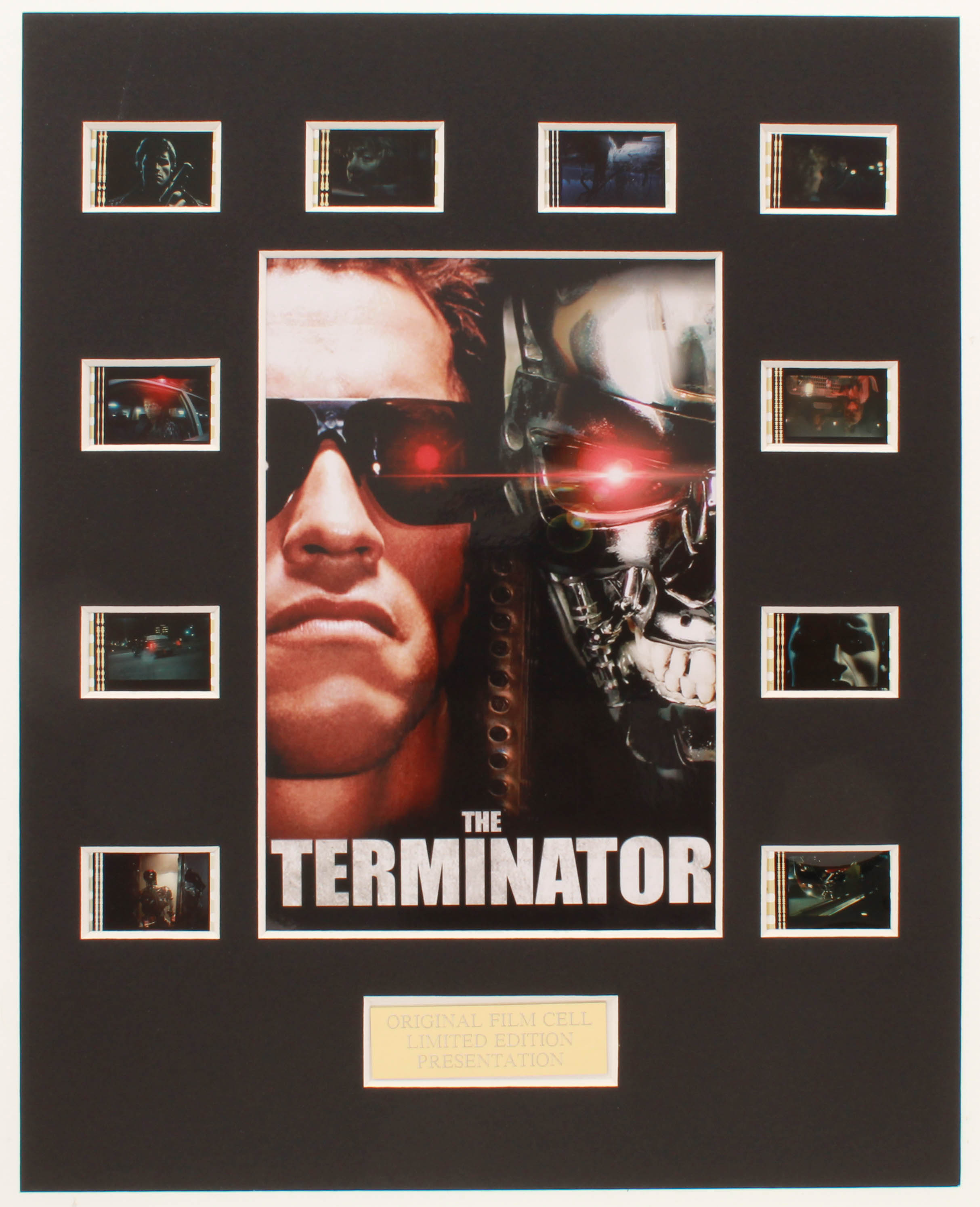 "The Terminator" LE 8x10 Custom Matted Original Film / Movie Cell ...