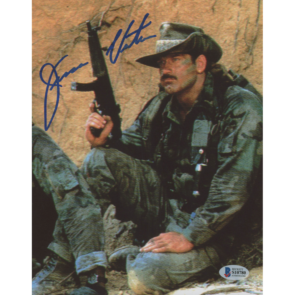 Jesse Ventura Signed "Predator" 8x10 Photo (Beckett COA) | Pristine Auction