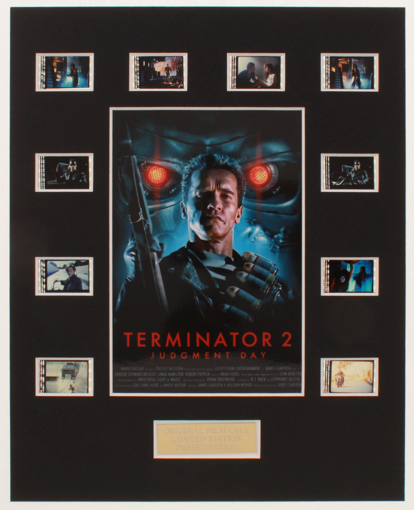 "Terminator 2: Judgment Day" LE 8x10 Custom Matted Original Film ...