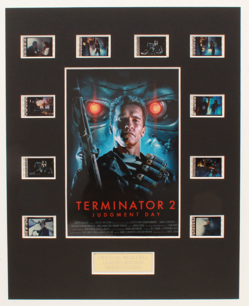 "Terminator 2: Judgment Day" LE 8x10 Custom Matted Original Film ...