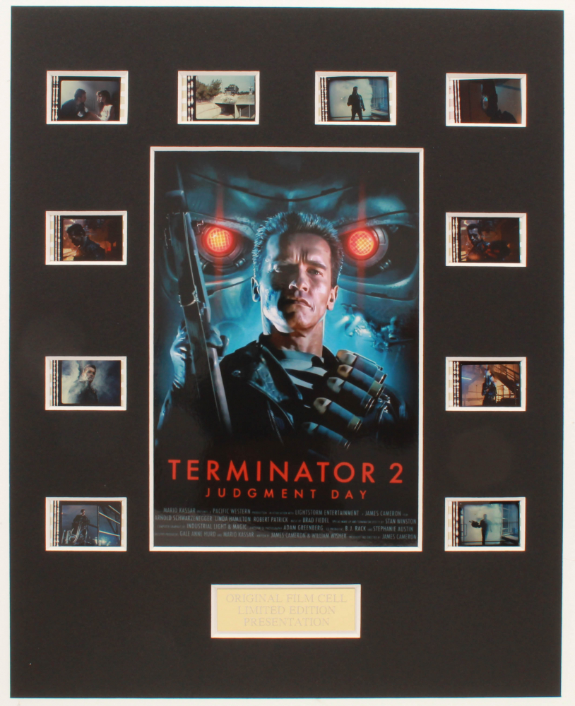 "Terminator 2: Judgment Day" LE 8x10 Custom Matted Original Film ...