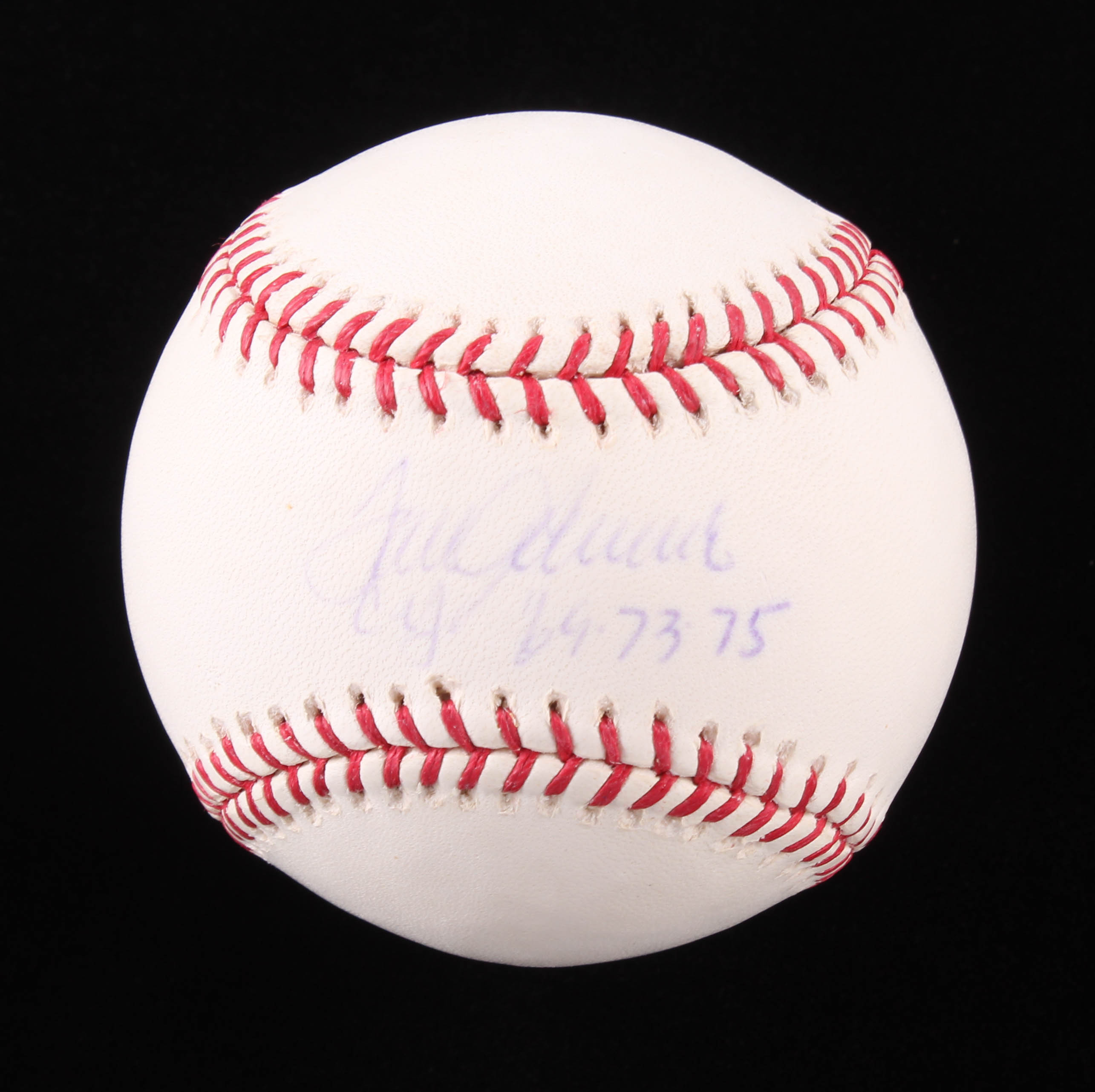 Tom Seaver Signed OML Baseball Inscribed "CY '69, 73, 75" (MAB Hologram ...