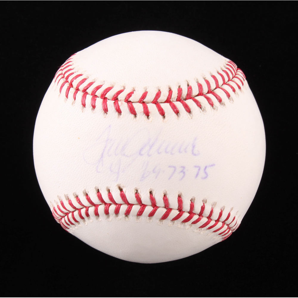 Tom Seaver Signed OML Baseball Inscribed "CY '69, 73, 75" (MAB Hologram ...