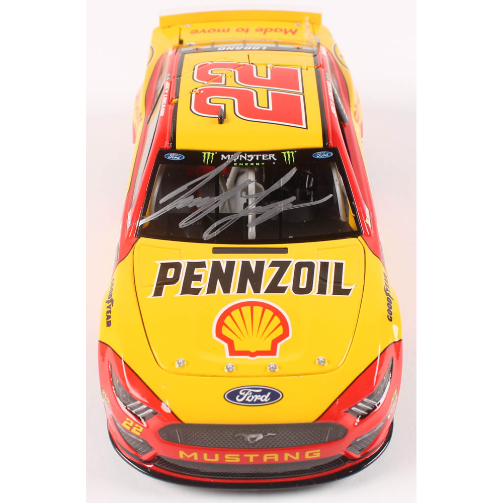 Joey Logano Signed 2019 NASCAR #22 Shell-Pennzoil - Darlington - 1:24 ...