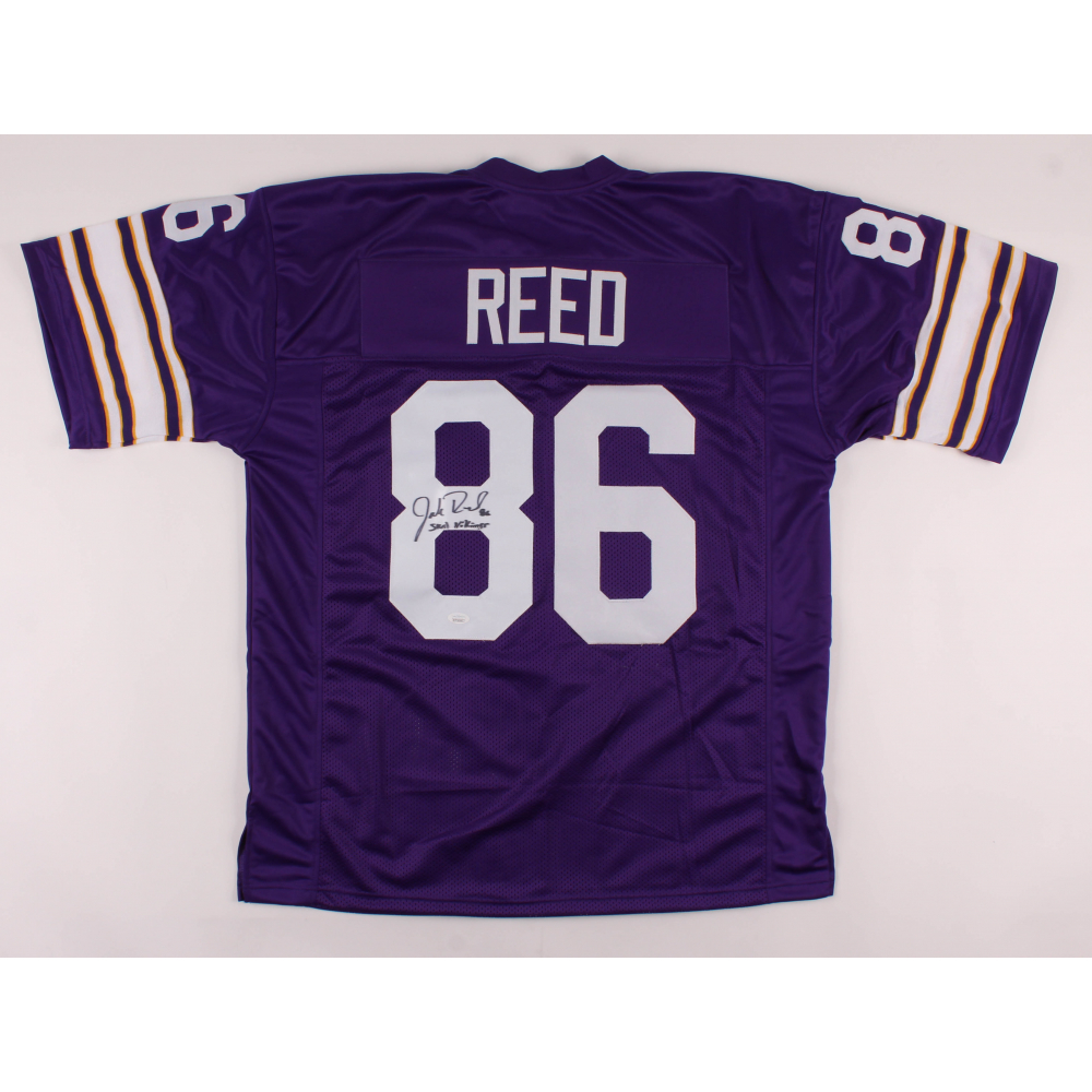 Jake Reed Signed Jersey Inscribed "Skol Vikings" (JSA COA) | Pristine ...