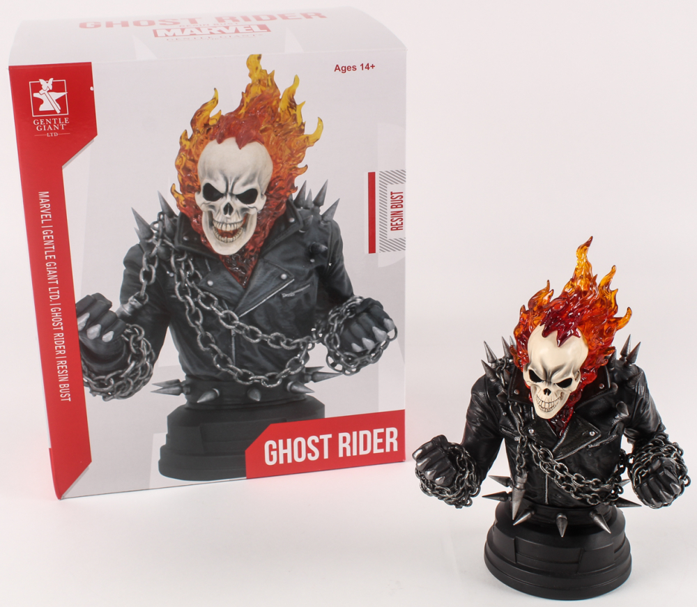 Marvel Gentle Giant "Ghost Rider" Limited Edition 1:6 Scale Bust | Barnebys