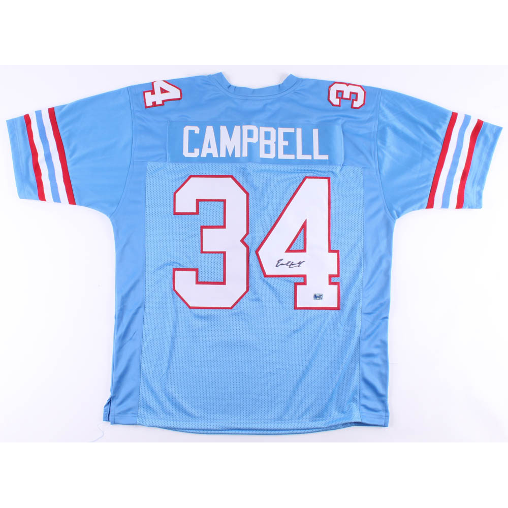 Earl Campbell Signed Jersey (Fiterman Sports Hologram) | Pristine Auction