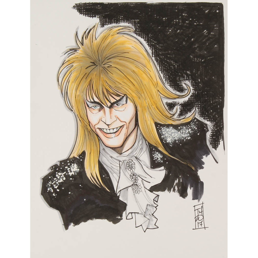 Tom Hodges - David Bowie as Jareth - "Labyrinth" - Signed ORIGINAL 8.5 ...