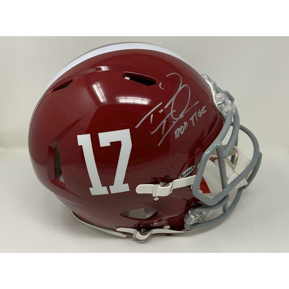 Tua Tagovailoa Signed Alabama Crimson Tide Full-Size Authentic On-Field ...