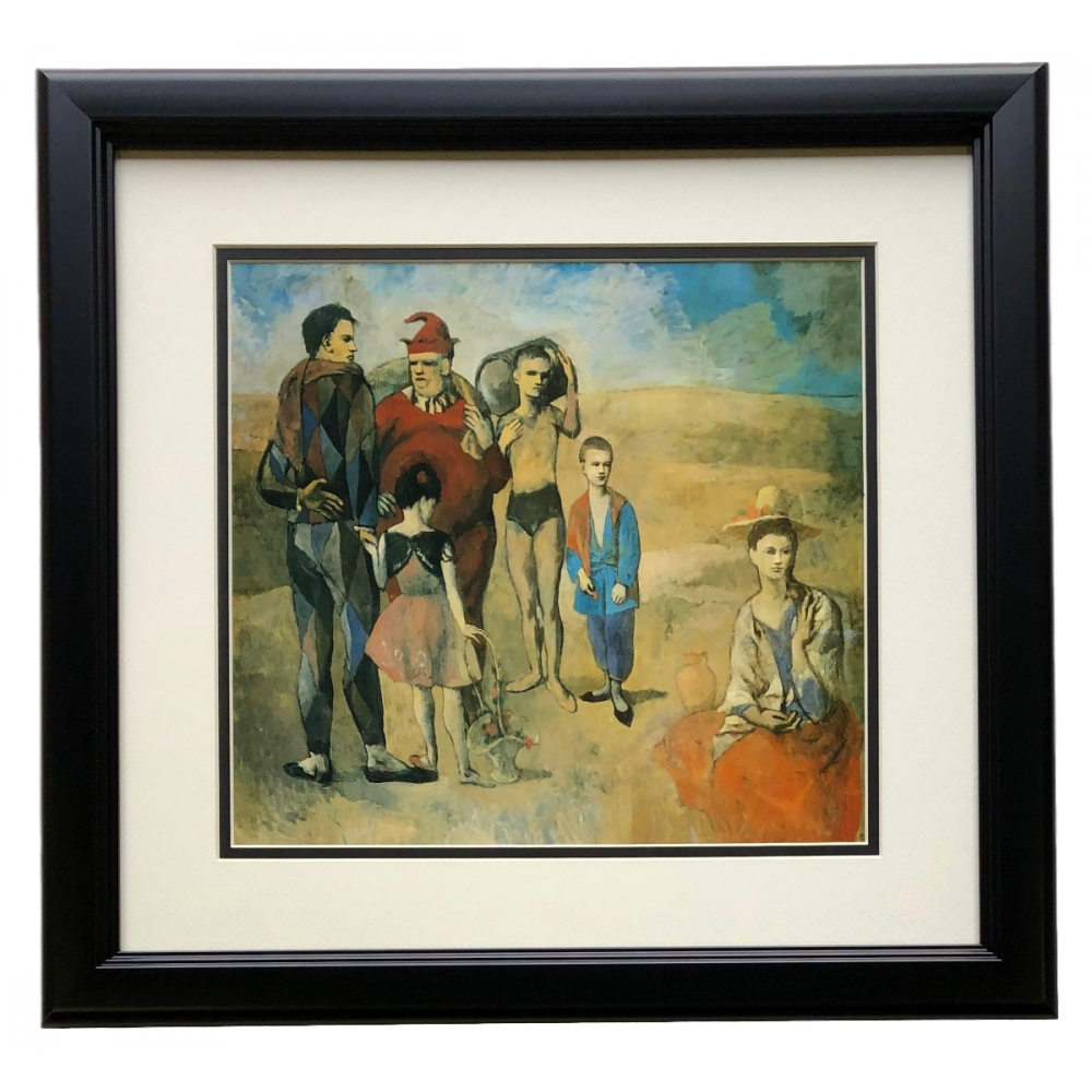 Pablo Picasso "Family of Saltimbanques" 14x17 Custom Framed Print ...