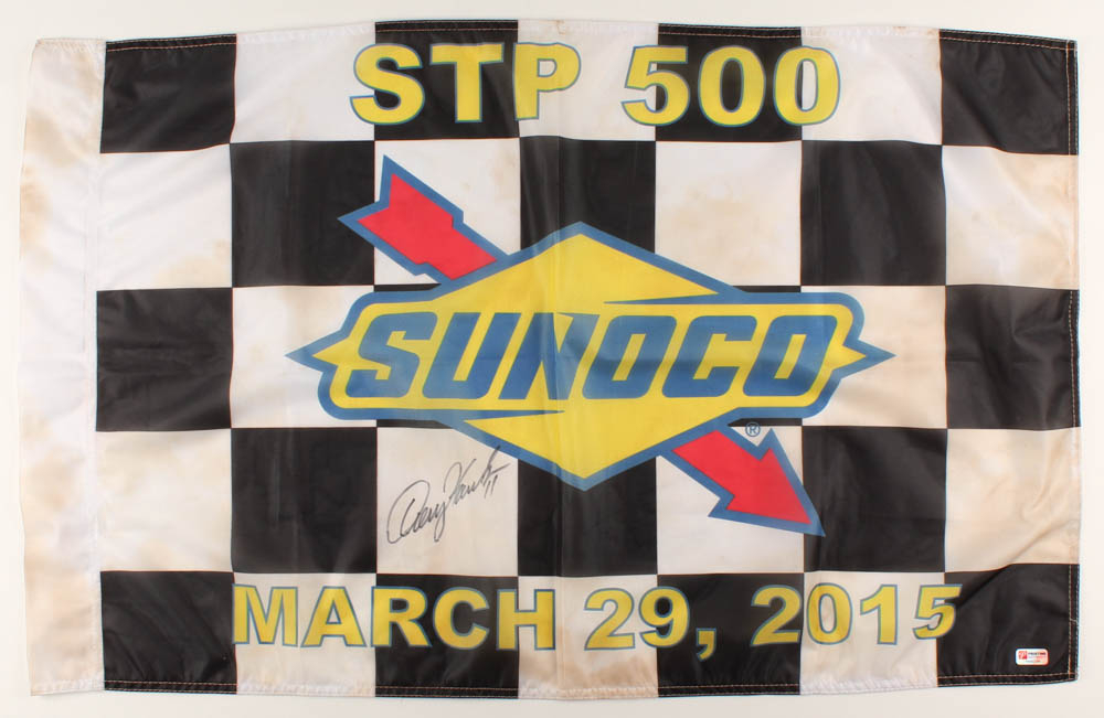 Denny Hamlin Signed Race-Used 2015 - Martinsville - STP 500 Sunoco ...