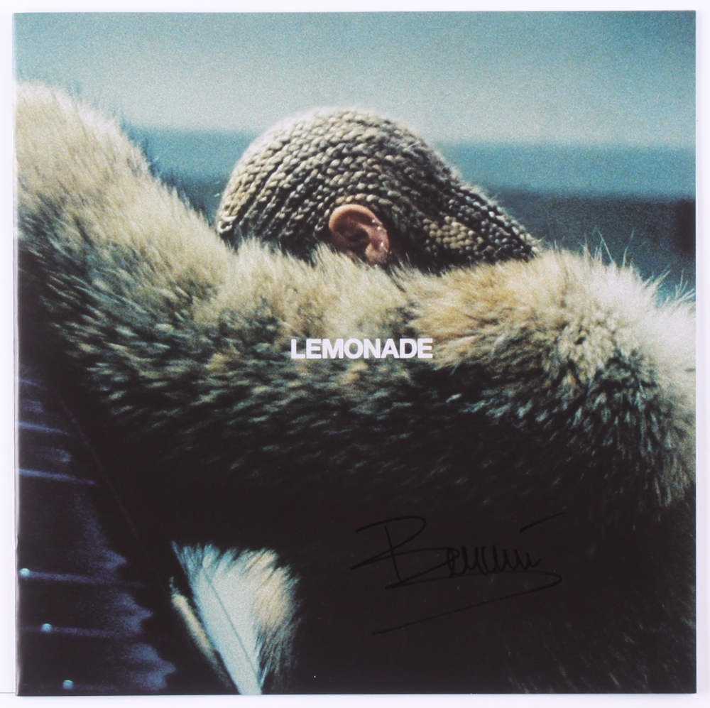 Beyonce Signed "Lemonade" 12x12 Vinyl Record Booklet (JSA Hologram ...