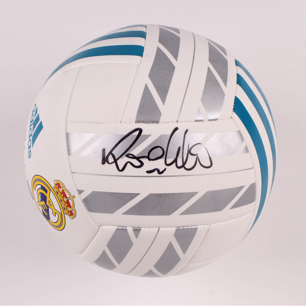 Ronaldo Signed Real Madrid CF Logo Soccer Ball (Beckett COA) | Pristine ...