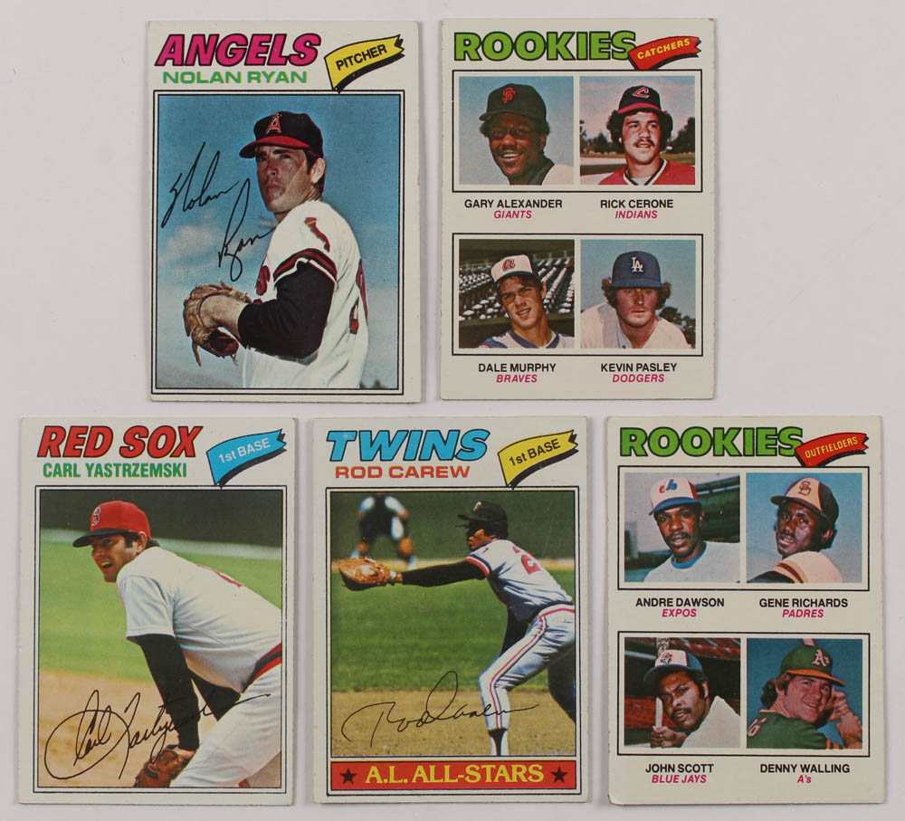1977 Topps Complete Set of (660) Baseball Cards with #650 Nolan Ryan ...