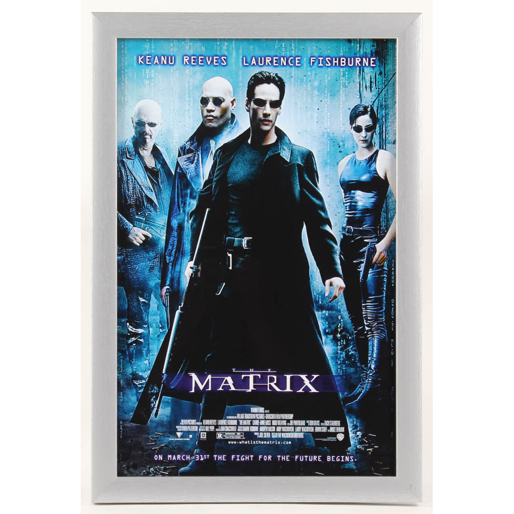"The Matrix" 12.5x18.5 Custom Framed Movie Poster Display | Pristine ...