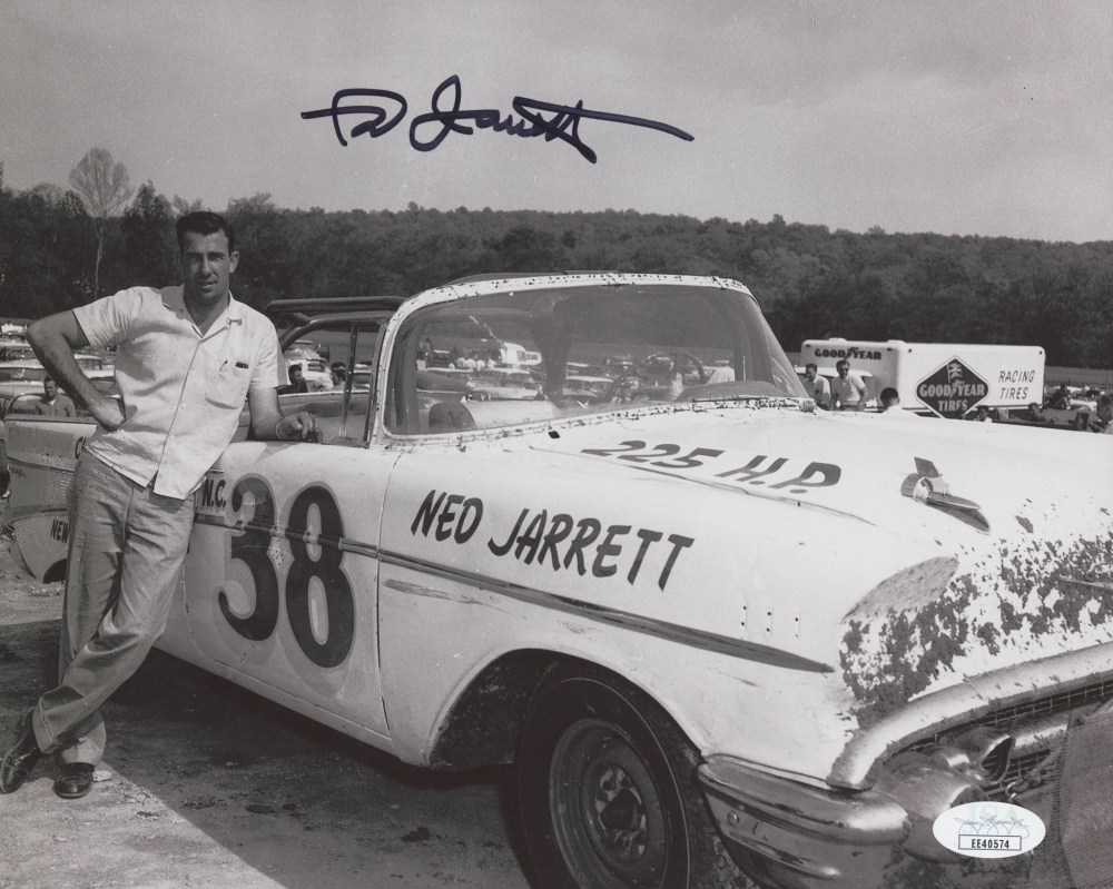 Ned Jarrett Signed 8x10 Photo (JSA Hologram) | Pristine Auction