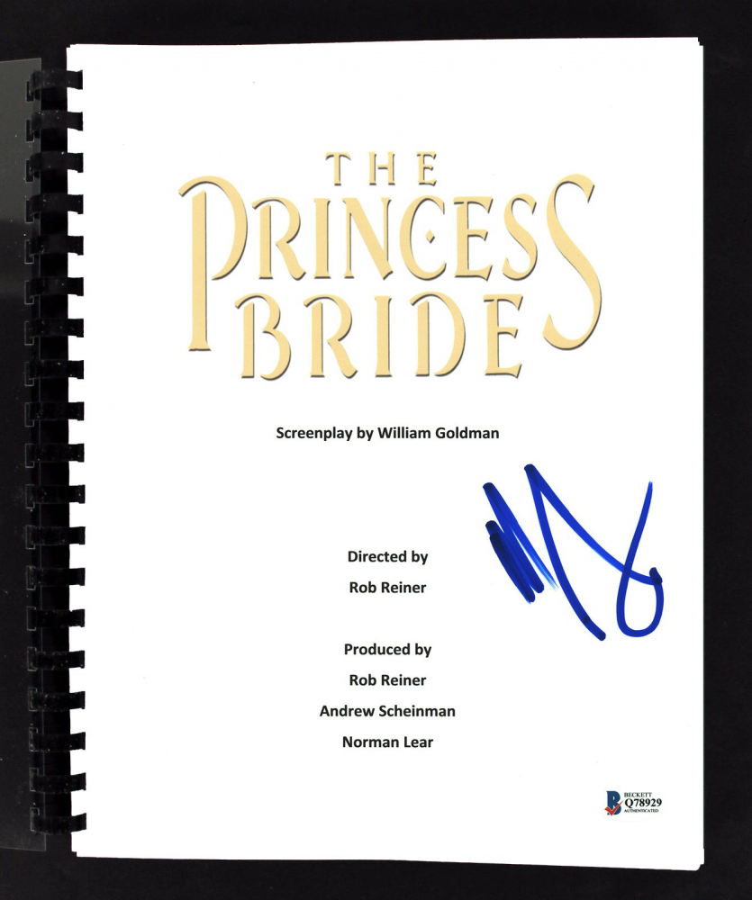 Mandy Patinkin Signed "The Princess Bride" Movie Script (Beckett COA ...