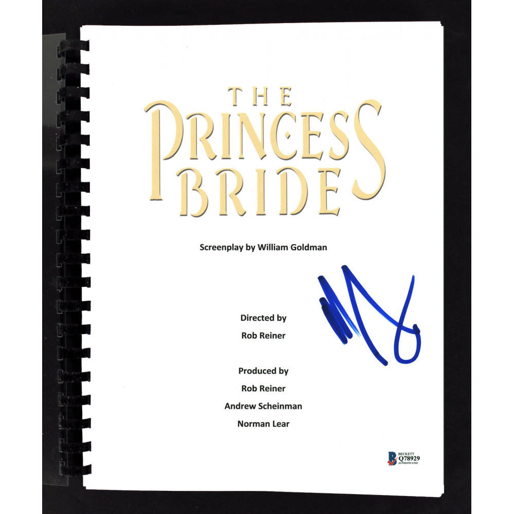 Mandy Patinkin Signed "The Princess Bride" Movie Script (Beckett COA ...