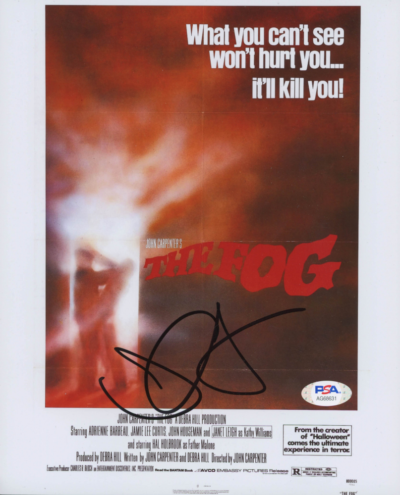 John Carpenter Signed "The Fog" 8x10 Photo (PSA COA) | Pristine Auction