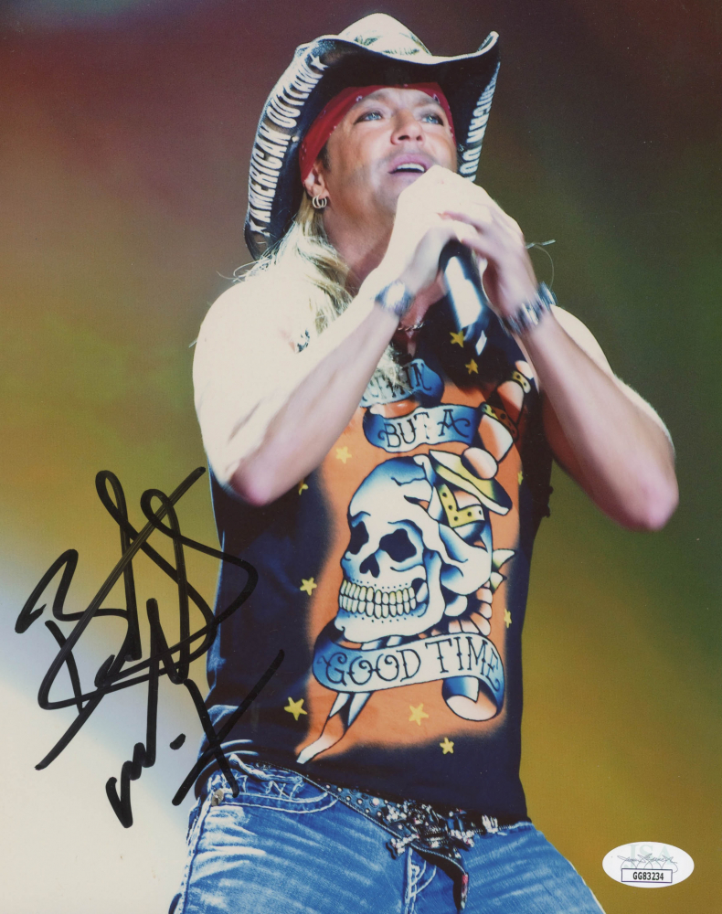 Bret Michaels Signed 8x10 Photo (JSA COA) | Pristine Auction
