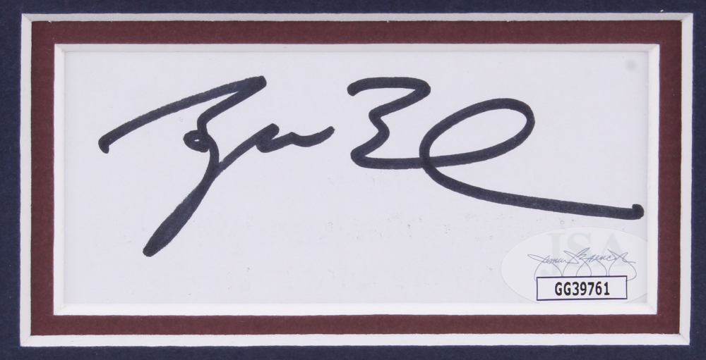 George W. Bush Signed 16.5x20.5 Custom Framed Cut Display (JSA COA ...