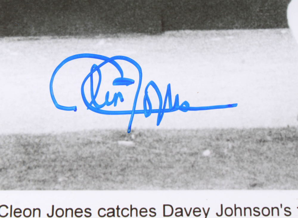 Lot of (11) Signed Dodgers & Mets 8x10 Photos With Howard Johnson ...