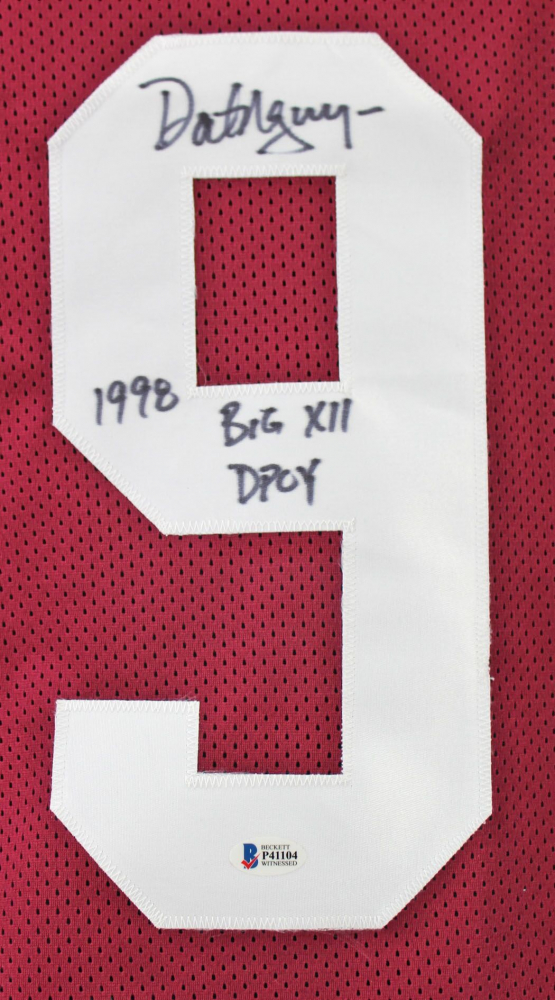Dat Nguyen Signed Jersey Inscribed "1998 Big XII DPOY" (Beckett ...