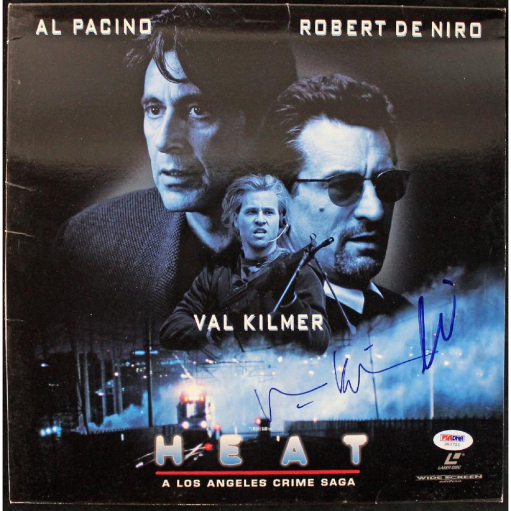Al Pacino & Val Kilmer Signed "Heat" CD Disc Cover (PSA COA) | Pristine ...