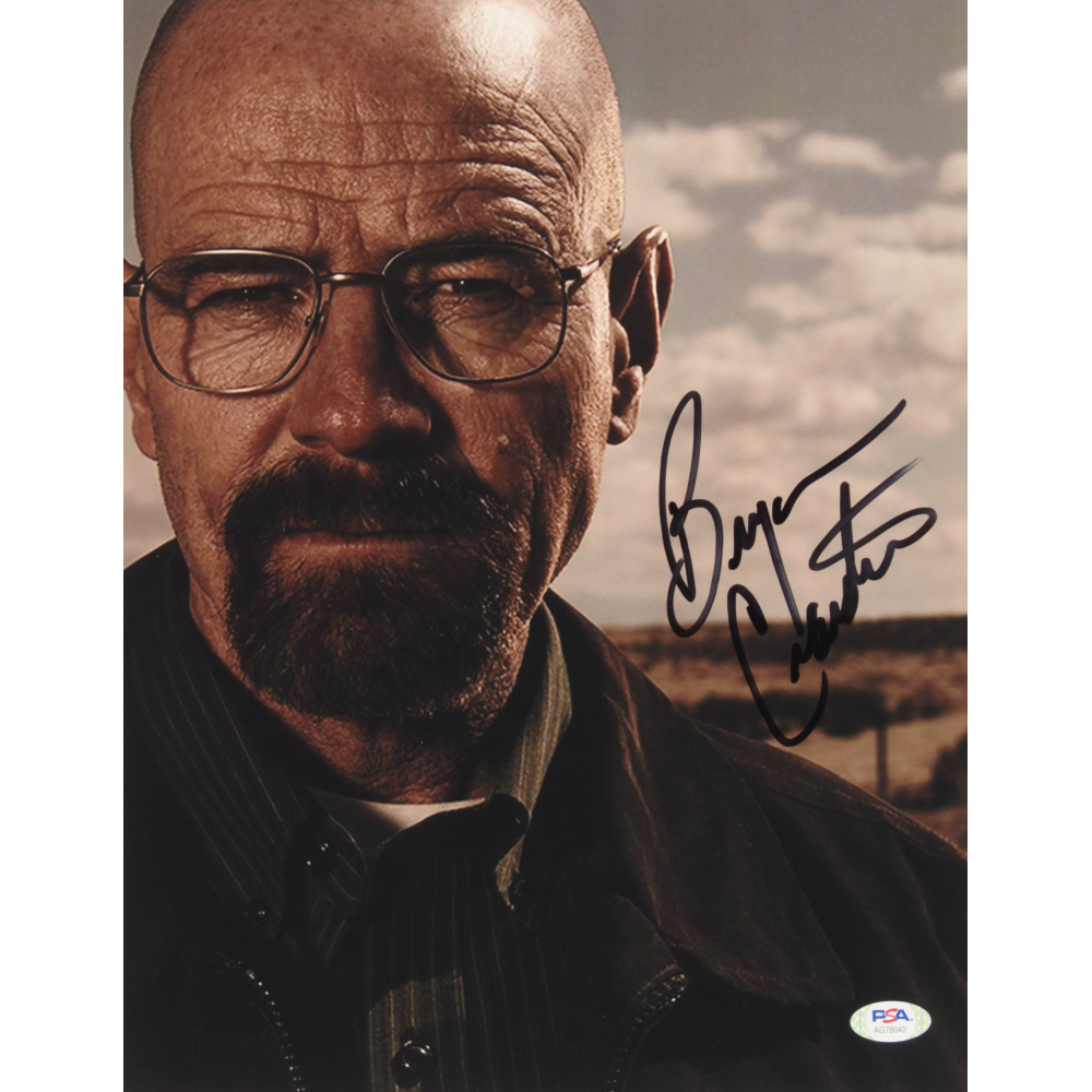 Bryan Cranston Signed "Breaking Bad" 11x14 Photo (PSA COA) | Pristine ...