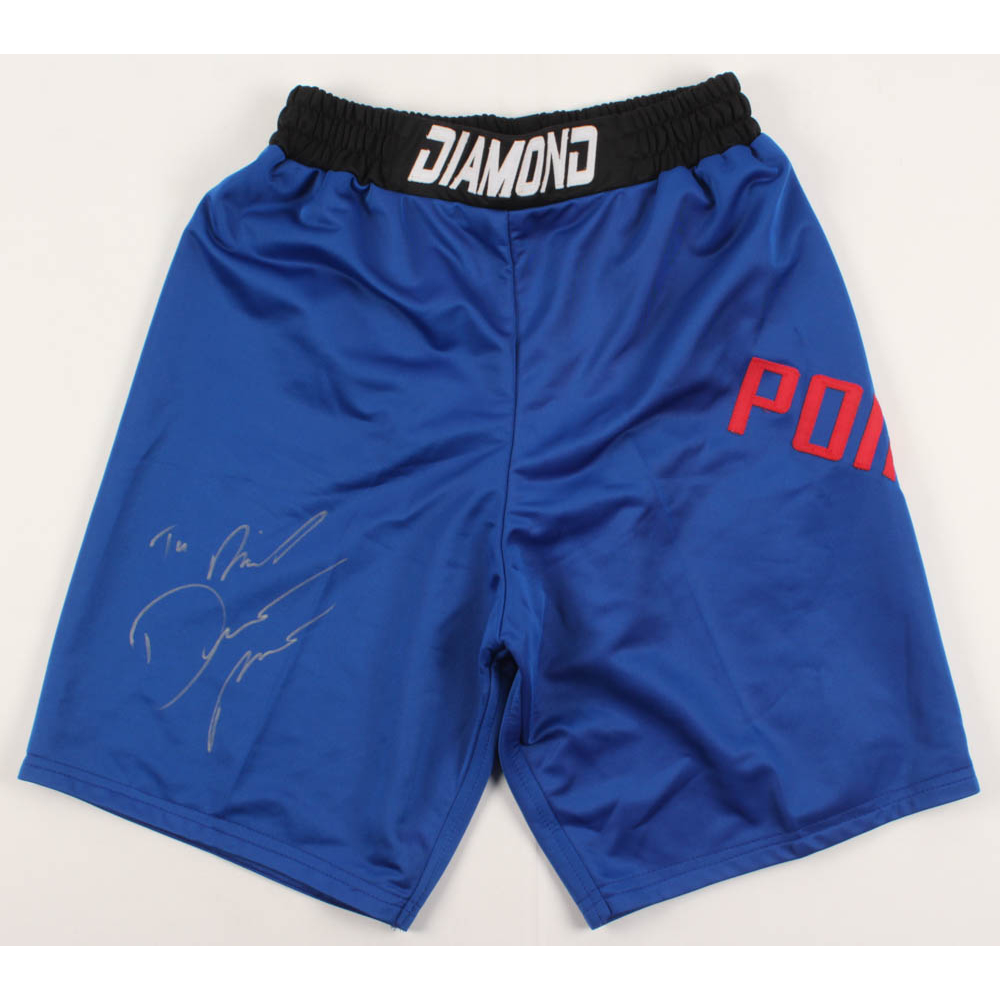 Dustin Poirier Signed UFC Trunks Inscribed "The Diamond" (PSA COA ...