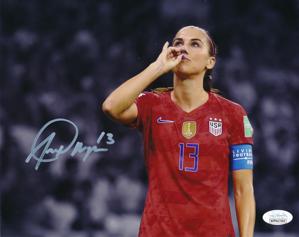 Alex Morgan Signed Team USA 8x10 Photo (JSA COA) | Pristine Auction