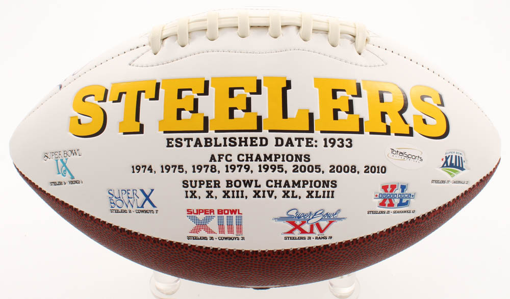 Mike Hilton Signed Steelers Logo Football (TSE COA) | Pristine Auction