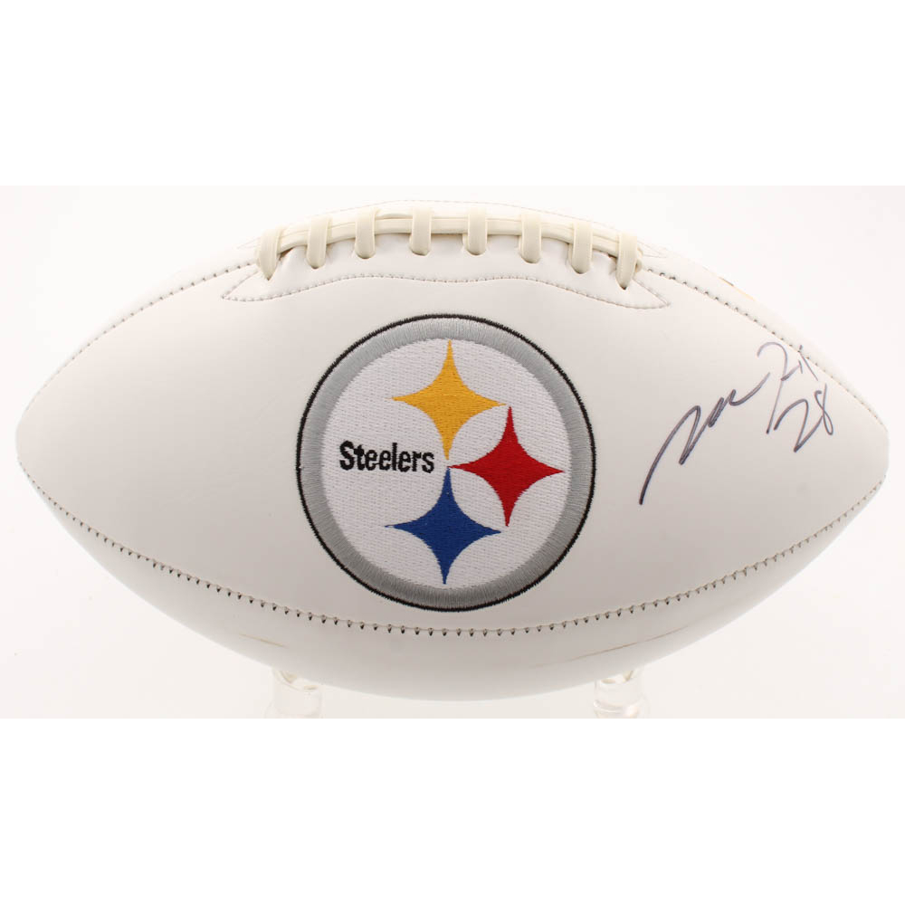 Mike Hilton Signed Steelers Logo Football (TSE COA) | Pristine Auction