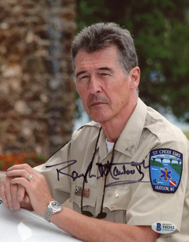 Randolph Mantooth Signed "Emergency!" 8x10 Photo (Beckett COA ...