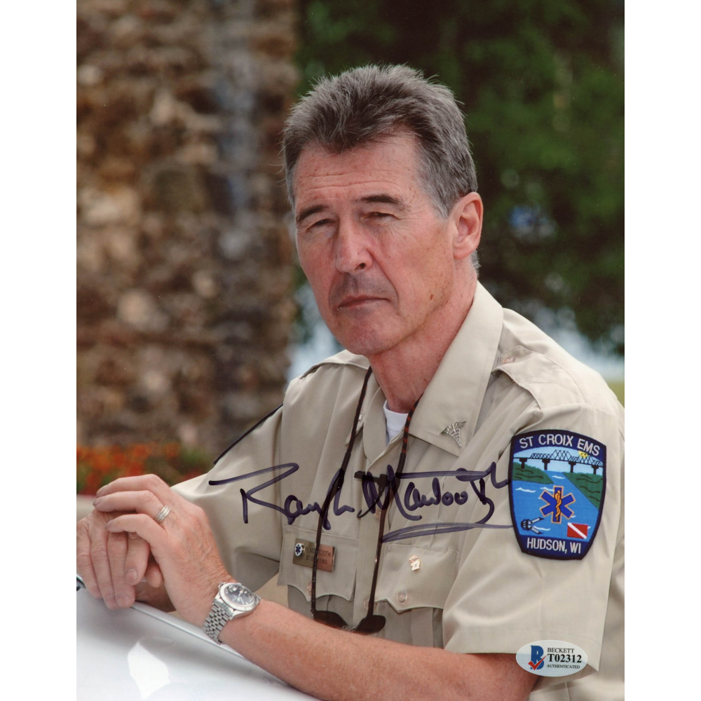 Randolph Mantooth Signed "Emergency!" 8x10 Photo (Beckett COA ...