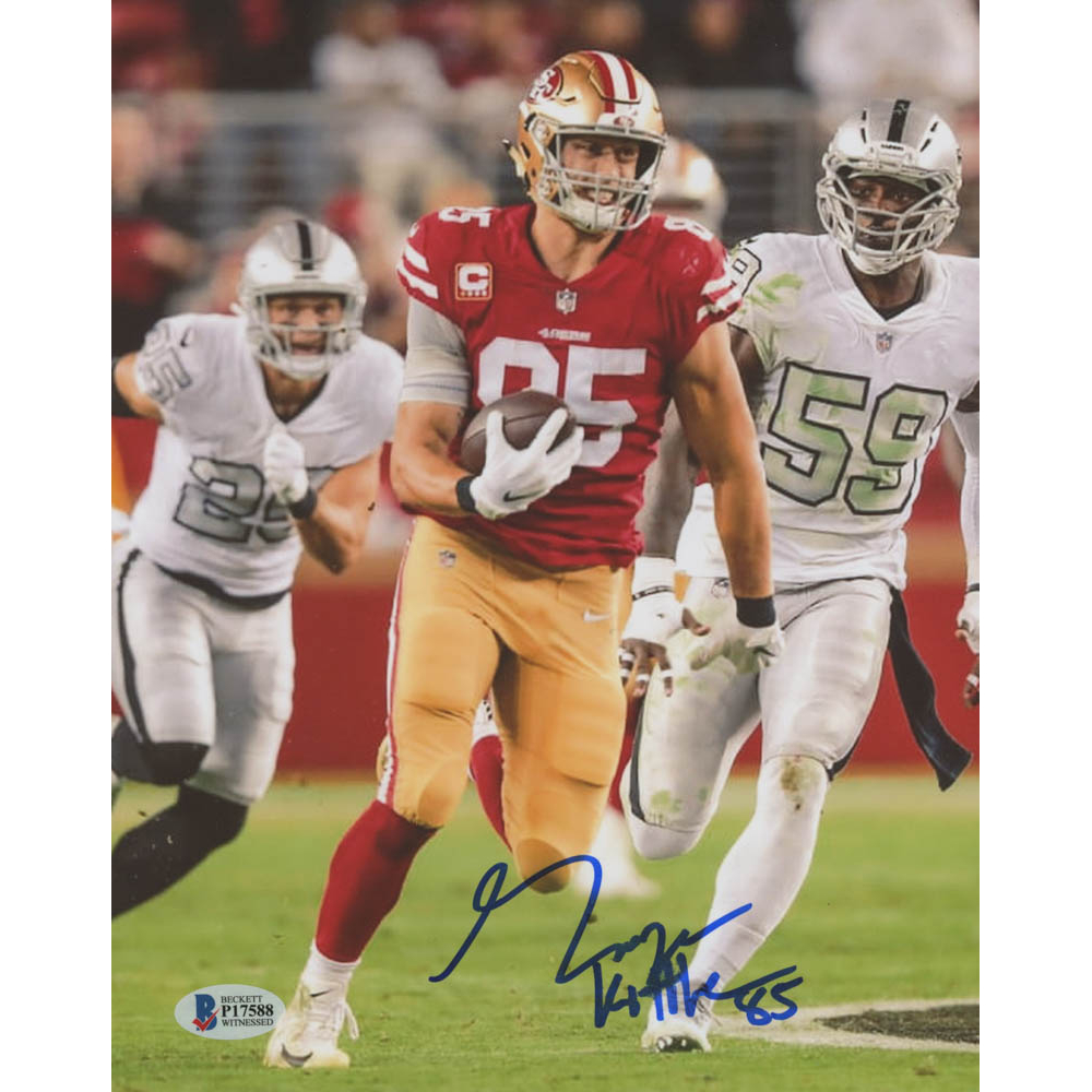 George Kittle Signed 49ers 8x10 Photo (Beckett COA) | Pristine Auction