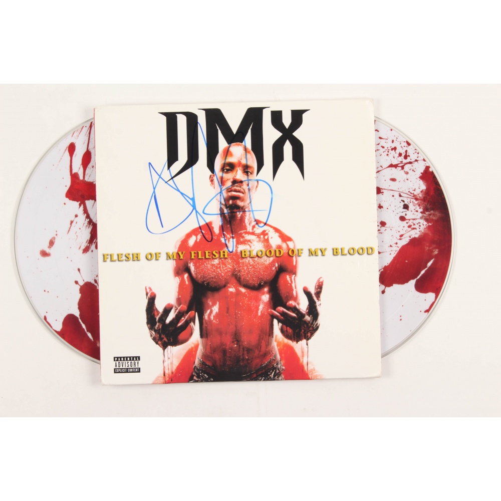 DMX Signed "Flesh of My Flesh, Blood of My Blood" Vinyl Record Album ...