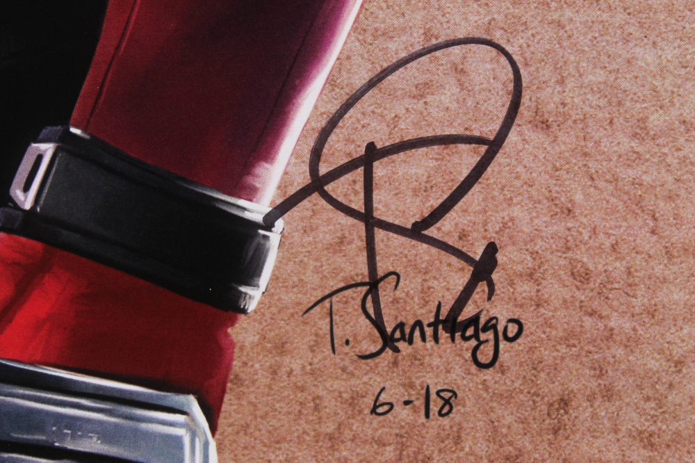 Tony Santiago - Deadpool - Marvel Comics 13x19 Signed Lithograph (PA ...