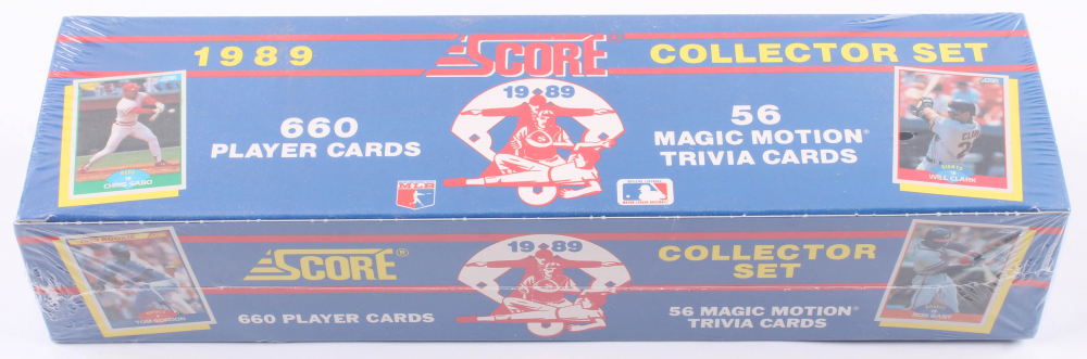 1989 Score Collector Complete Set of (660) Baseball Cards & (56) Trivia ...