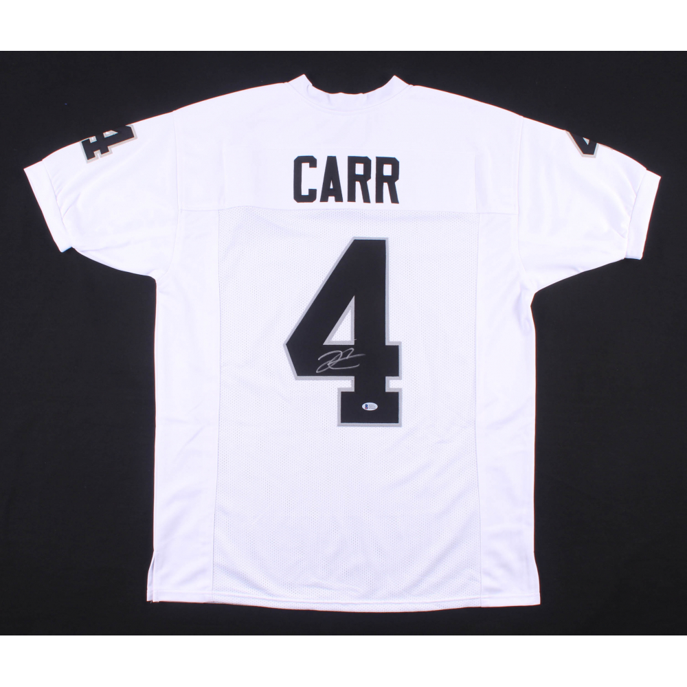 Derek Carr Signed Jersey (Beckett COA) | Pristine Auction